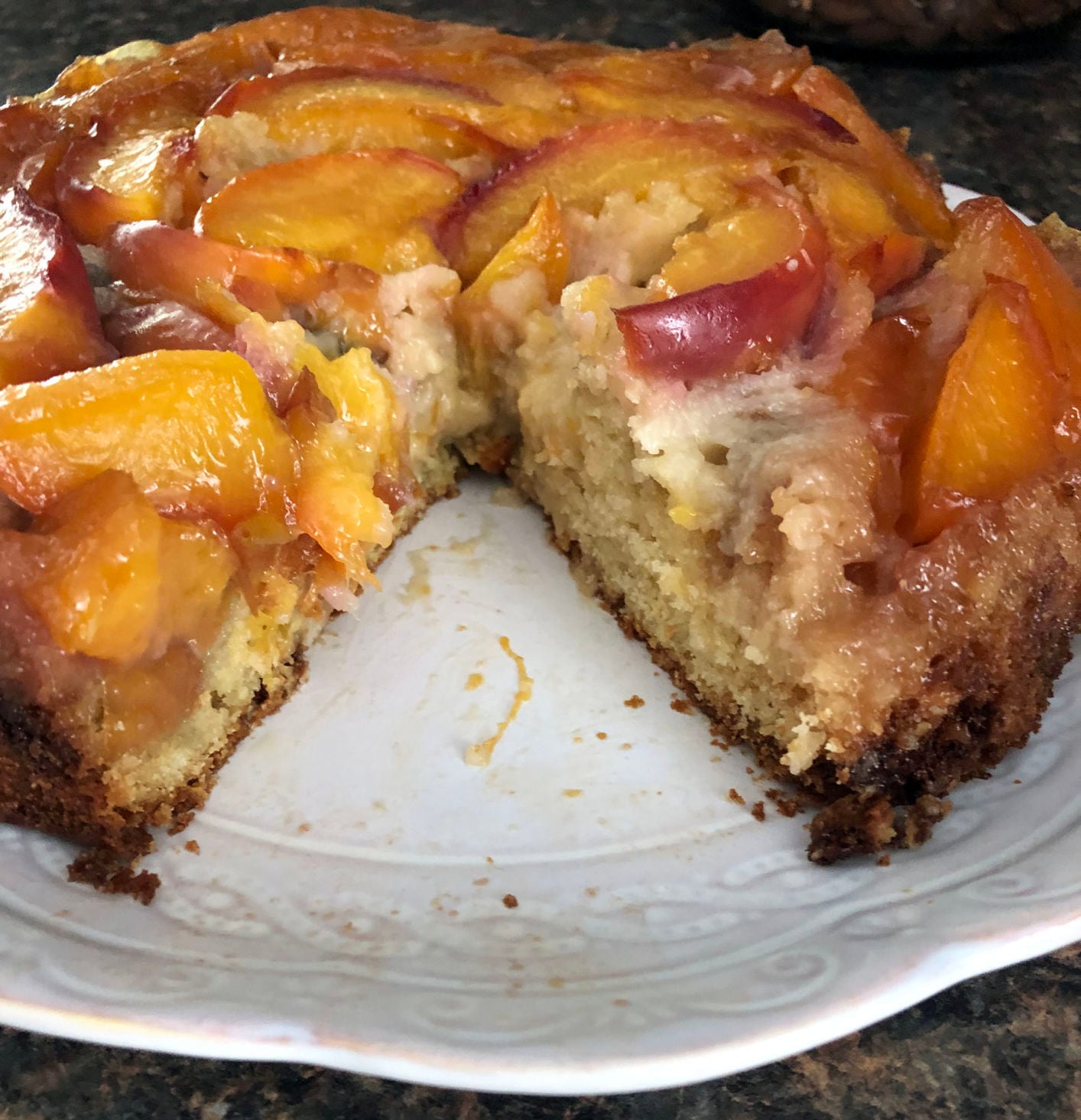 Cooking with Dianne: Showcase summer fruit with Nectarine Upside Down ...
