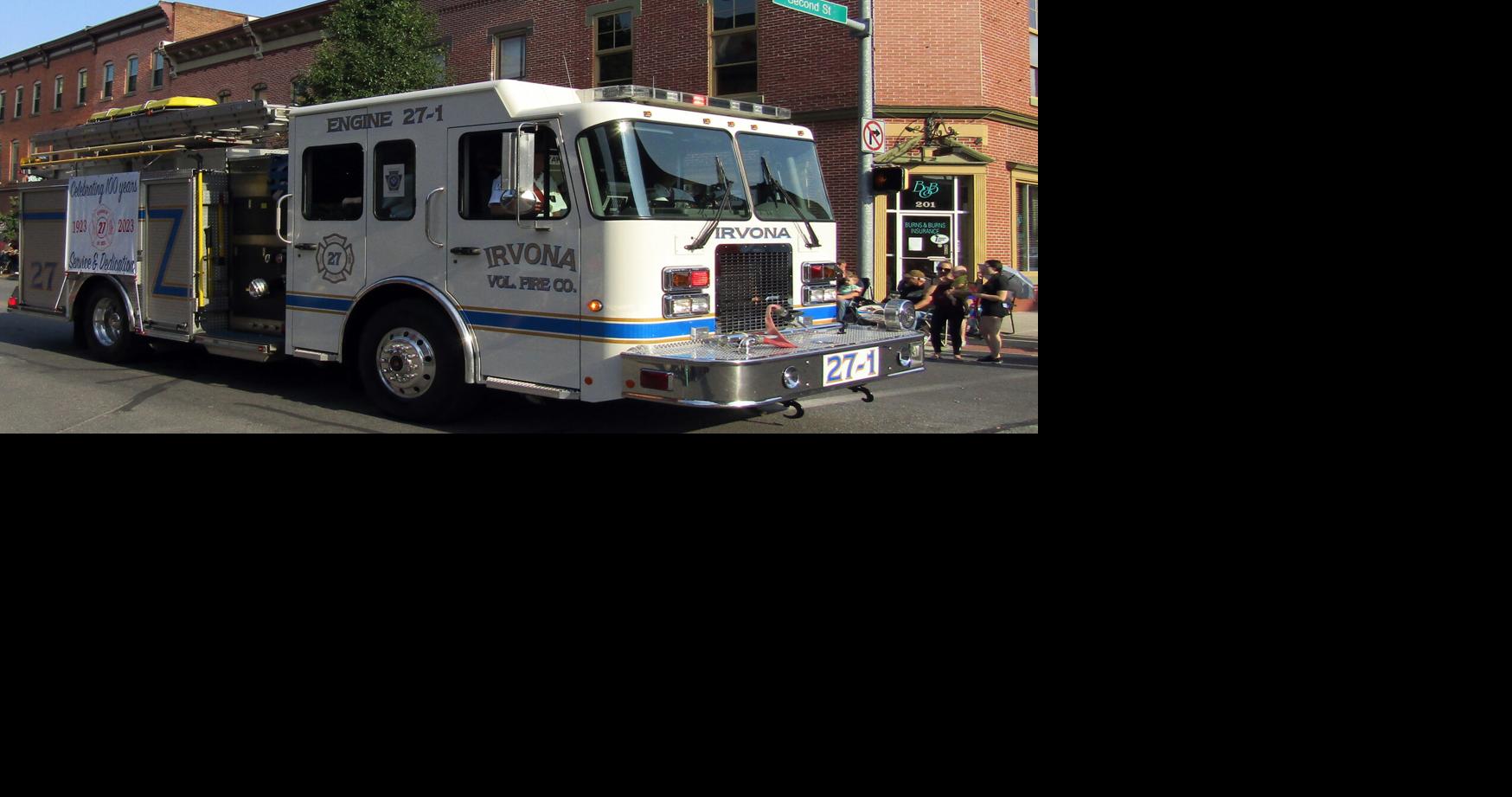 Irvona Vol. Fire Co. celebrating 100th year with weekend celebration ...