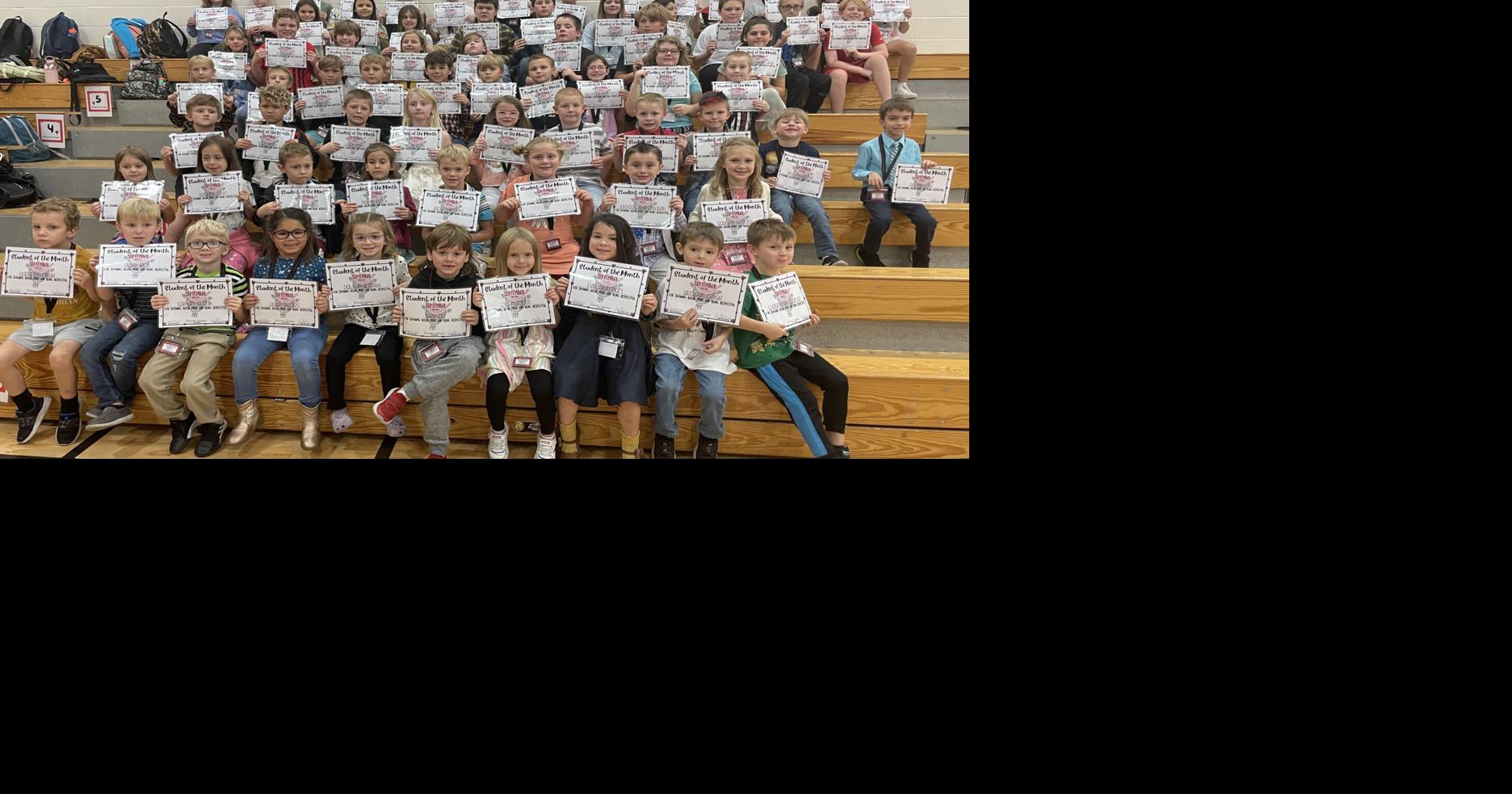 CLEARFIELD ELEMENTARY STUDENTS OF THE MONTH | Education ...