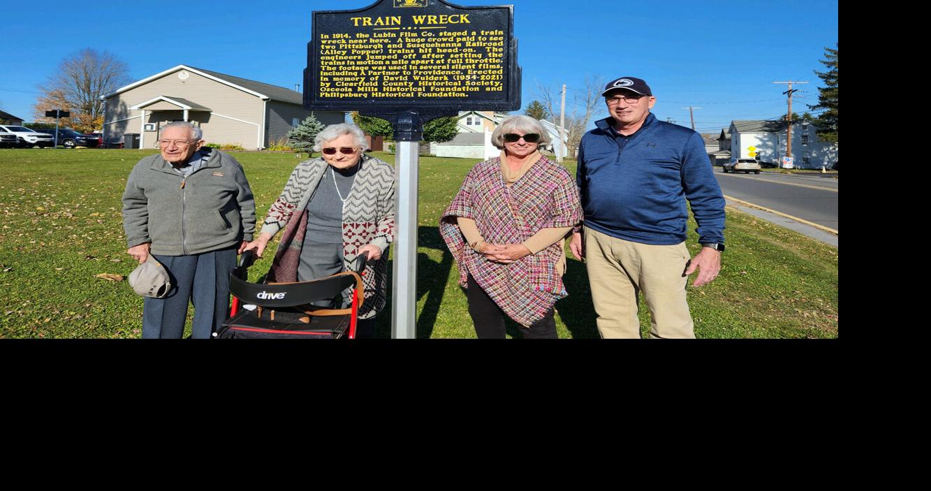 TRAIN WRECK MARKER DEDICATED IN MEMORY OF HISTORIAN | News ...