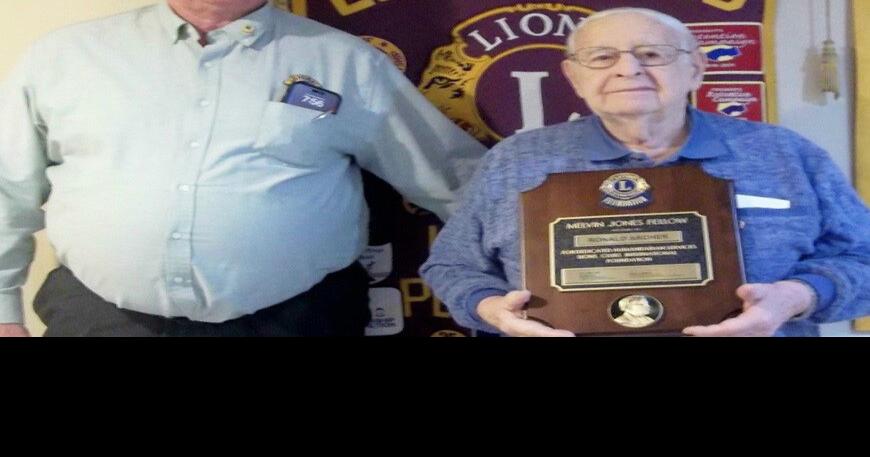 Local Lion International member recognized | Local | theprogressnews.com