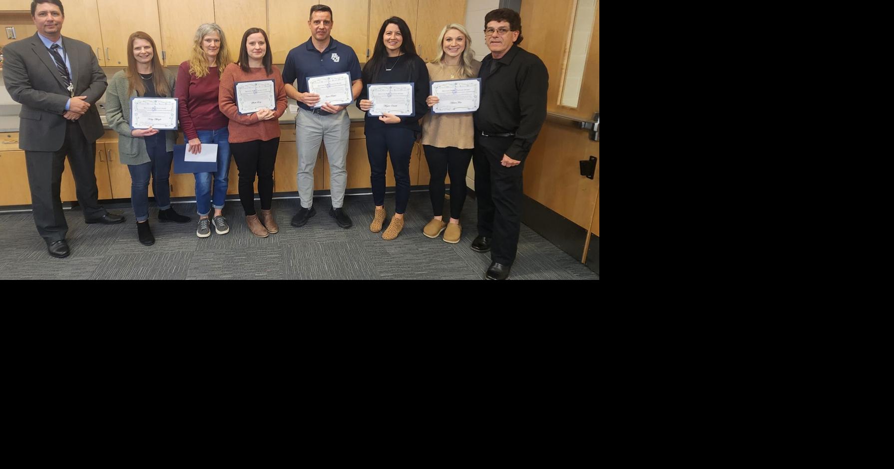 Philipsburg-Osceola school board recognizes teachers, staff with Mountie Pride awards | News ...