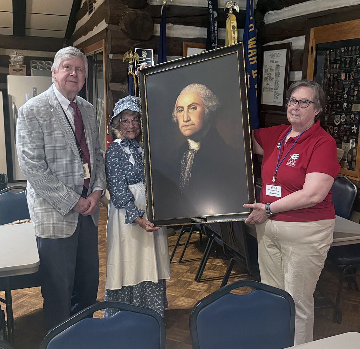 DAR chapter presents George Washington portraits to Clearfield Co ...