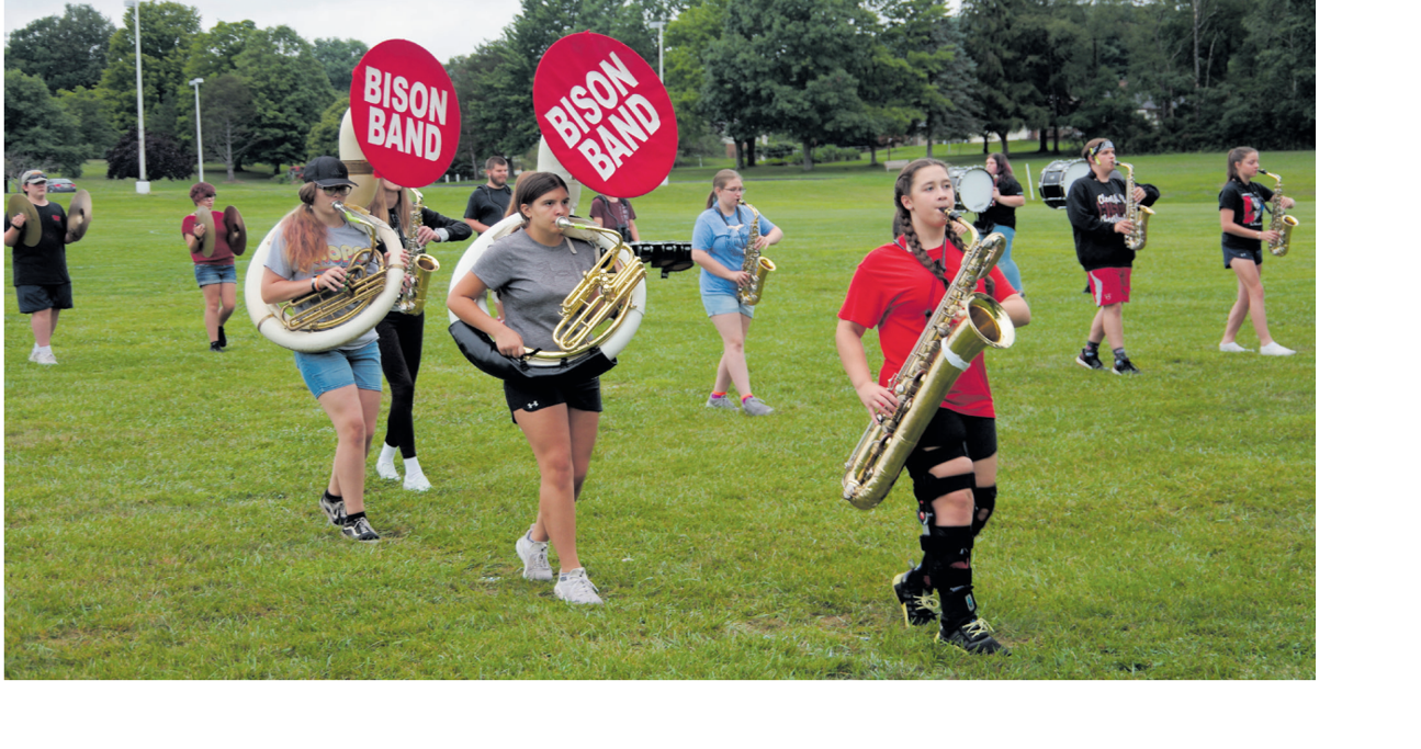 Clearfield Bison Marching Band will be 'jazzing' things up at halftime ...
