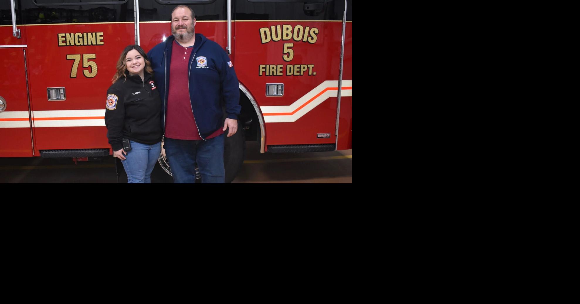 Father-daughter duo enjoys being part of DuBois fire company together ...