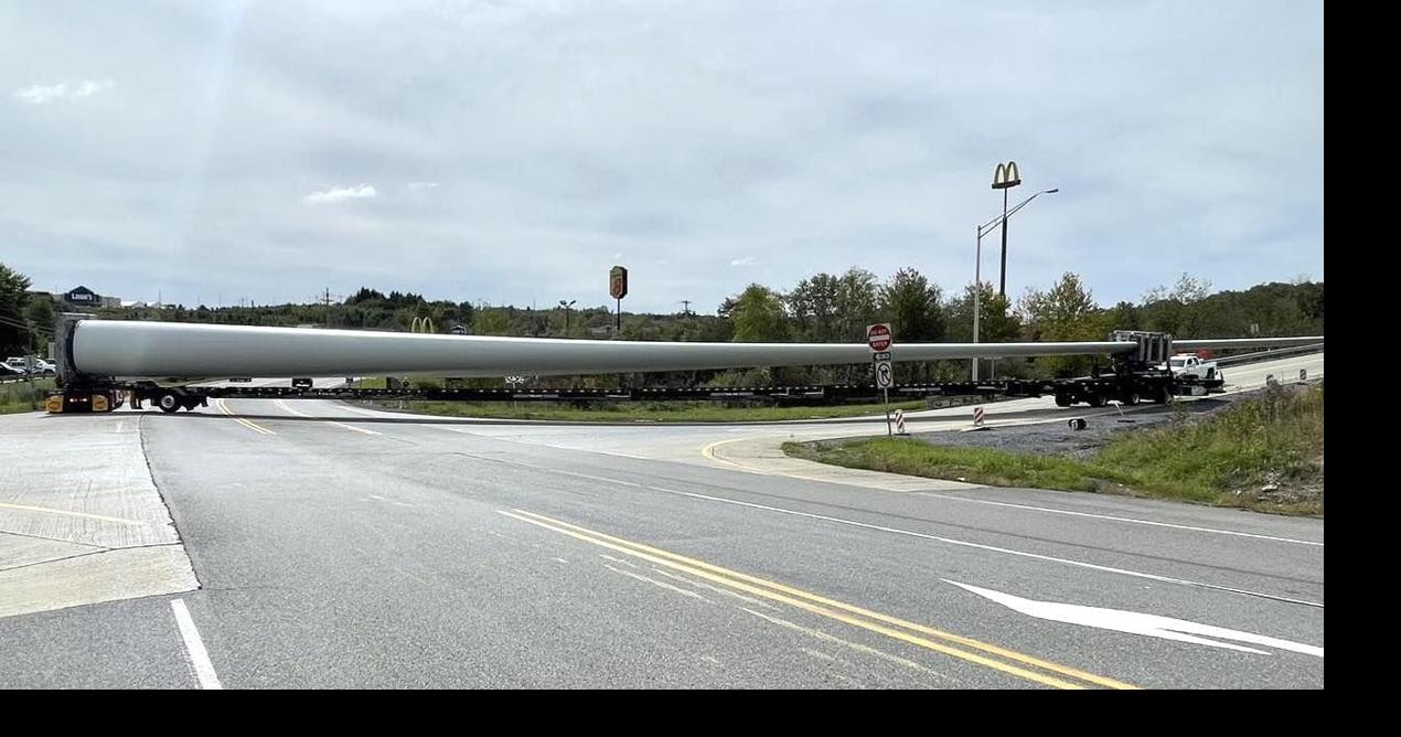 Three more windmill superload movements expected today | Local ...