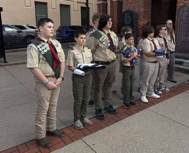 Boy Scouts perform special flag raising ceremony at Clearfield County ...