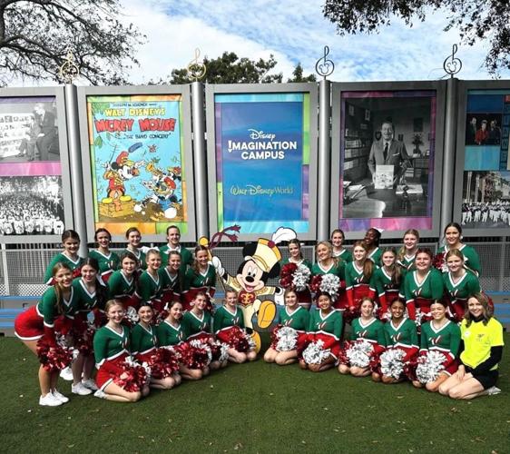West Branch cheerleaders Jessica Batcho and Madison McDowell cheer in ...