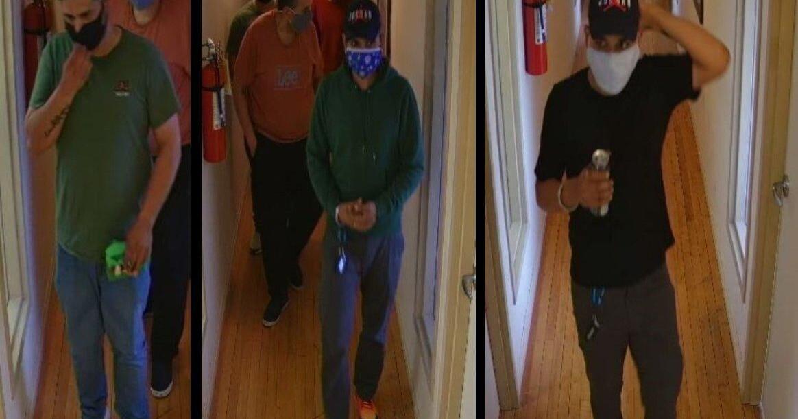 Police release photos of armed robbery at Kitchener business