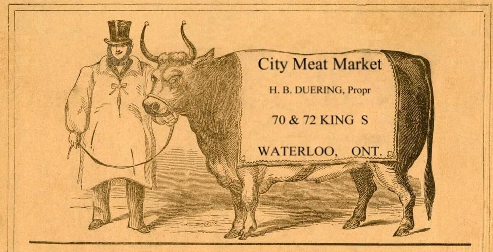 Flash From the Past: Inside a Waterloo butcher’s business in the 19th ...