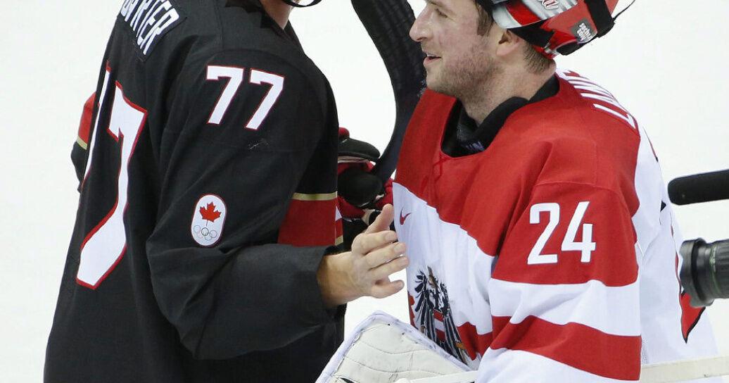 Austrian Olympic goalie’s mask has Kitchener roots