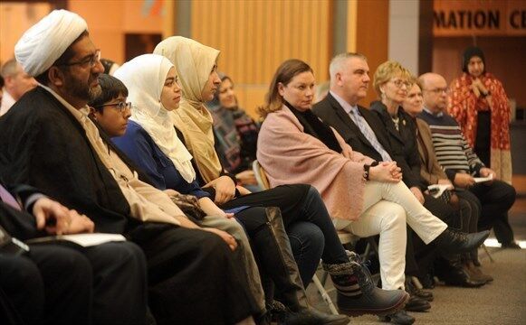Quebec mosque shooting commemorated at Kitchener City Hall
