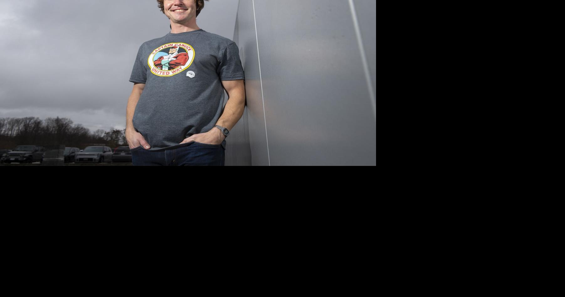 Captain Canuck T-shirt to benefit Waterloo Region United Way