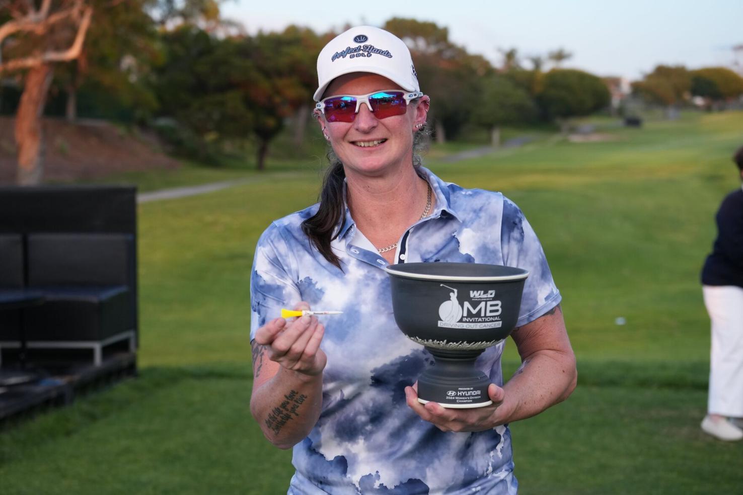 Kelly Rudney wins World Long Drive championship