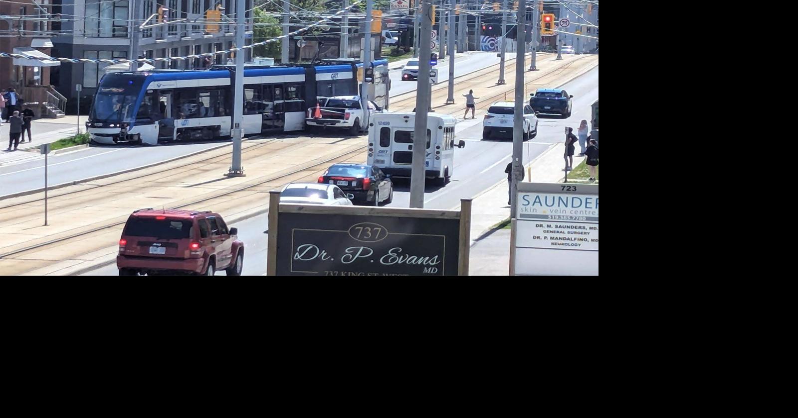 Pickup truck driver charged after Kitchener crash with Ion