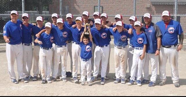 Cambridge Minor Baseball Association wins six provincial championships