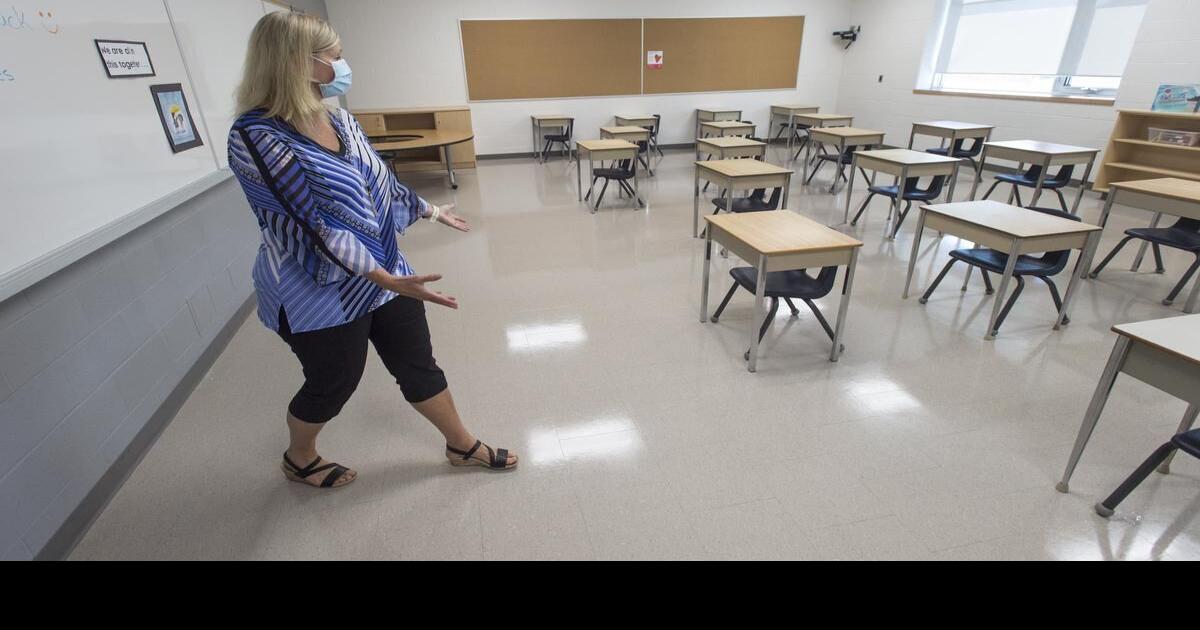 A look inside a Kitchener school preparing for the start of classes