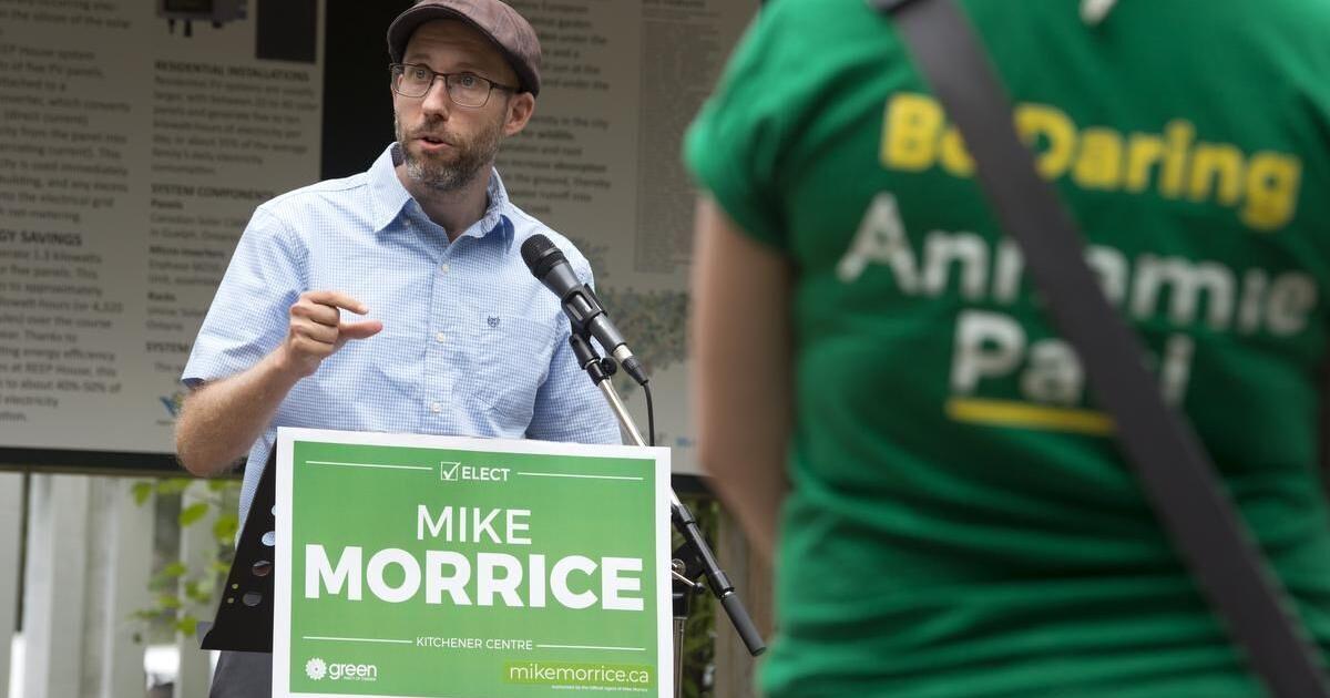 After Raj Saini drops out of Kitchener Centre, Green’s Mike Morrice ...