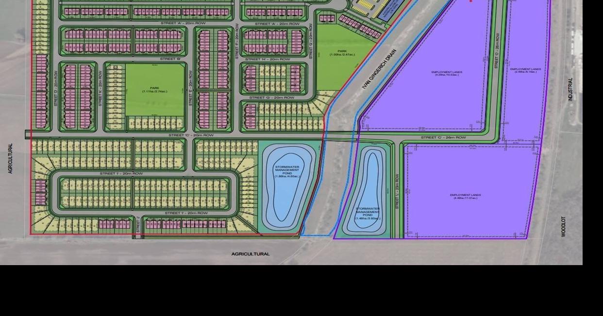 Revised Wilmot plan of subdivision has 677 residential units