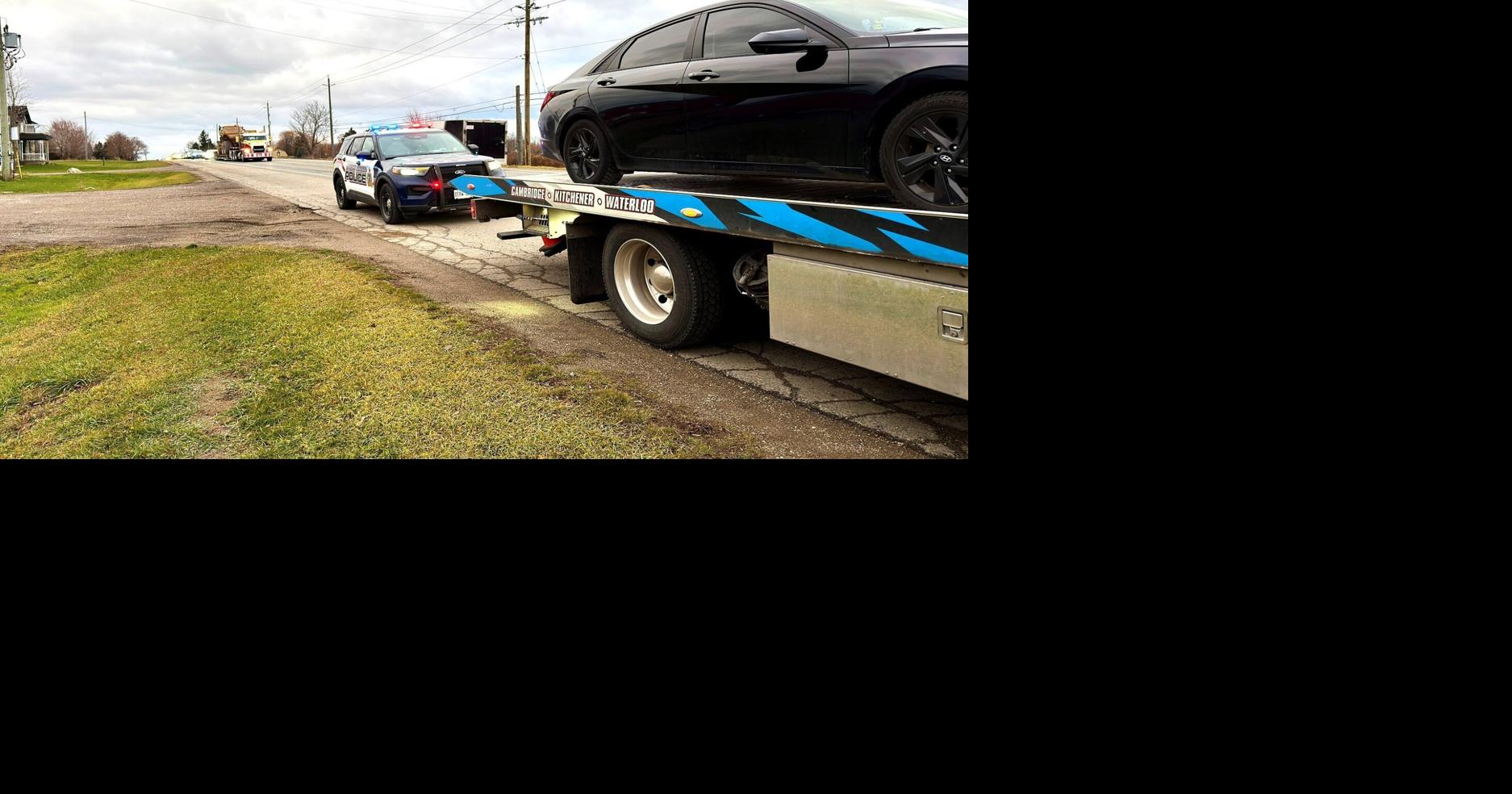 Kitchener driver charged for no permit and insurance
