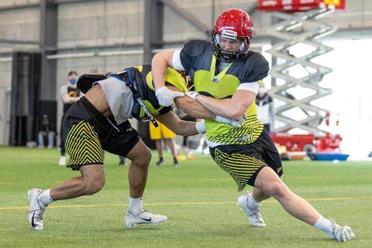 Linebacker Jared Beeksma hopes to land a starring role at CFL Combine
