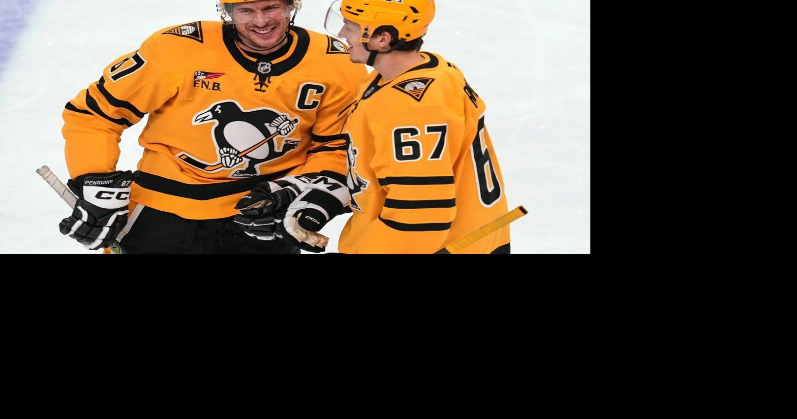 Crosby helps Penguins power past Flyers 6-3