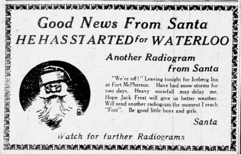 One century ago, Christmas was just around the corner
