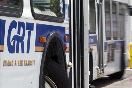 Pedestrian struck by bus in downtown Kitchener