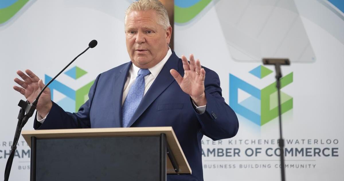 Doug Ford visiting Kitchener for Ford Fest