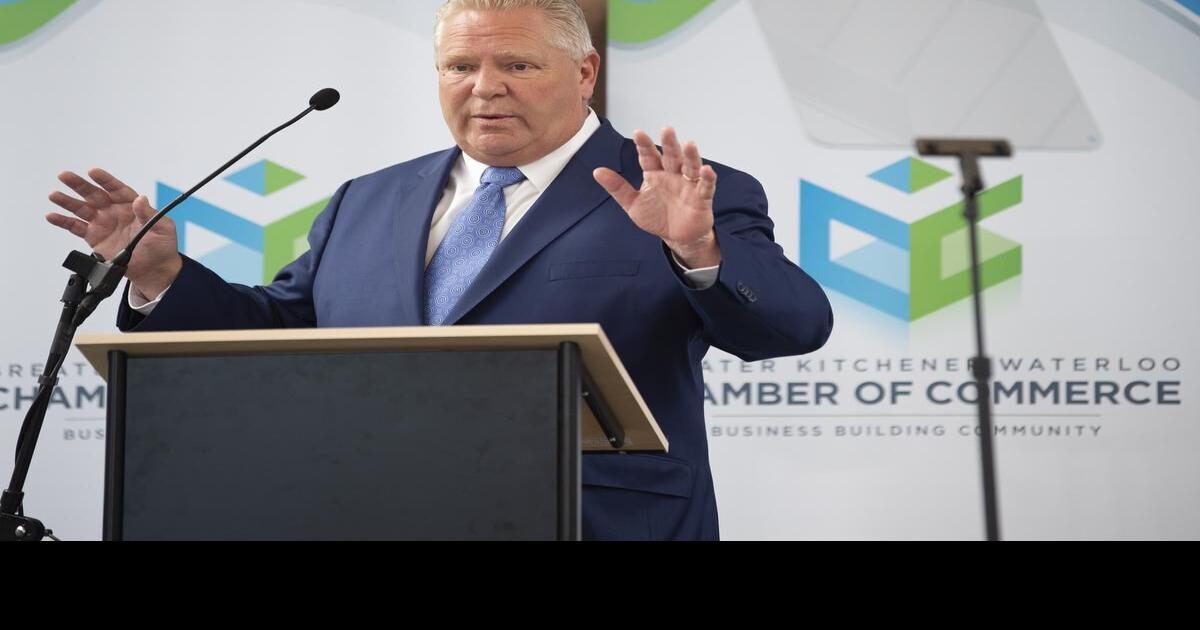 Doug Ford visiting Kitchener for Ford Fest