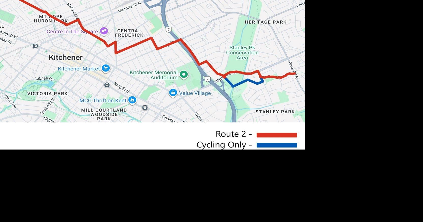 Kitchener wants feedback on new active transportation route