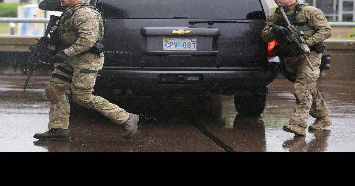 Justin Bourque appears in court, faces three first-degree murder charges