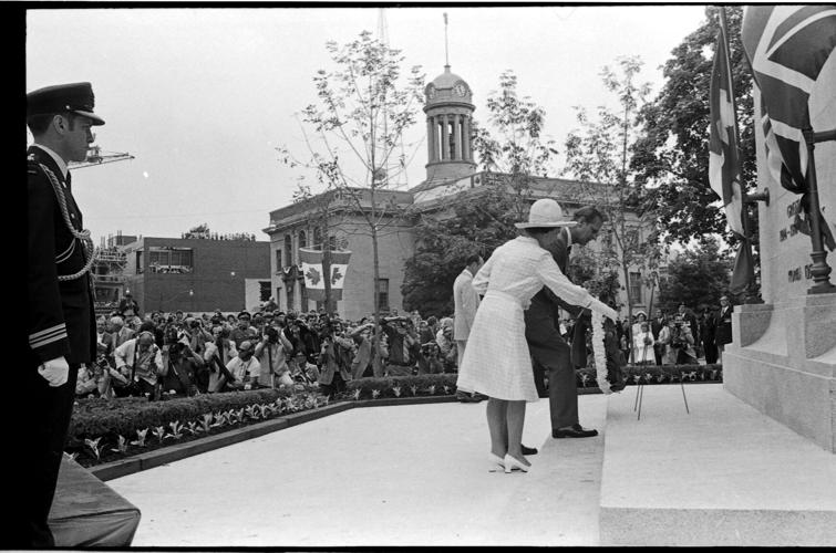 Queen Elizabeth visited Waterloo Region several times