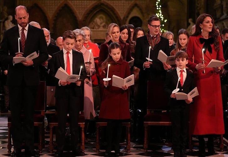Kate Middleton Together at Christmas carol service moves all