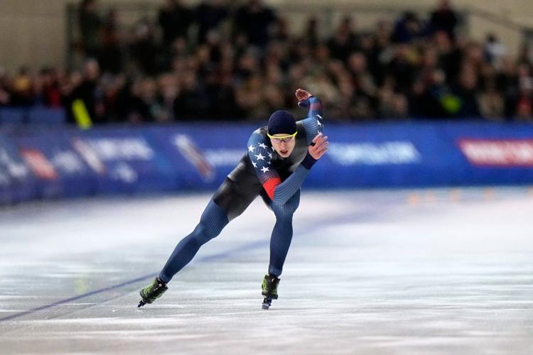Jordan Stolz focused on the Olympics at US speedskating trials ...