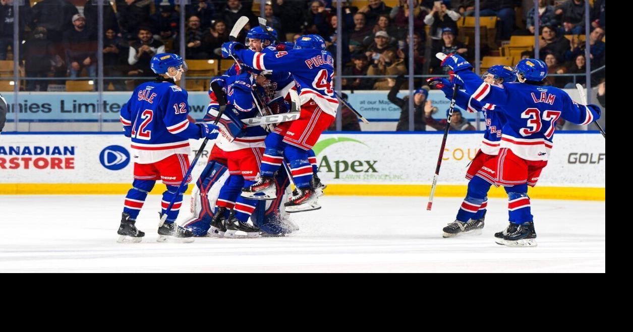 Kitchener Rangers Sop up a 6-5 OT win over the Steelheads