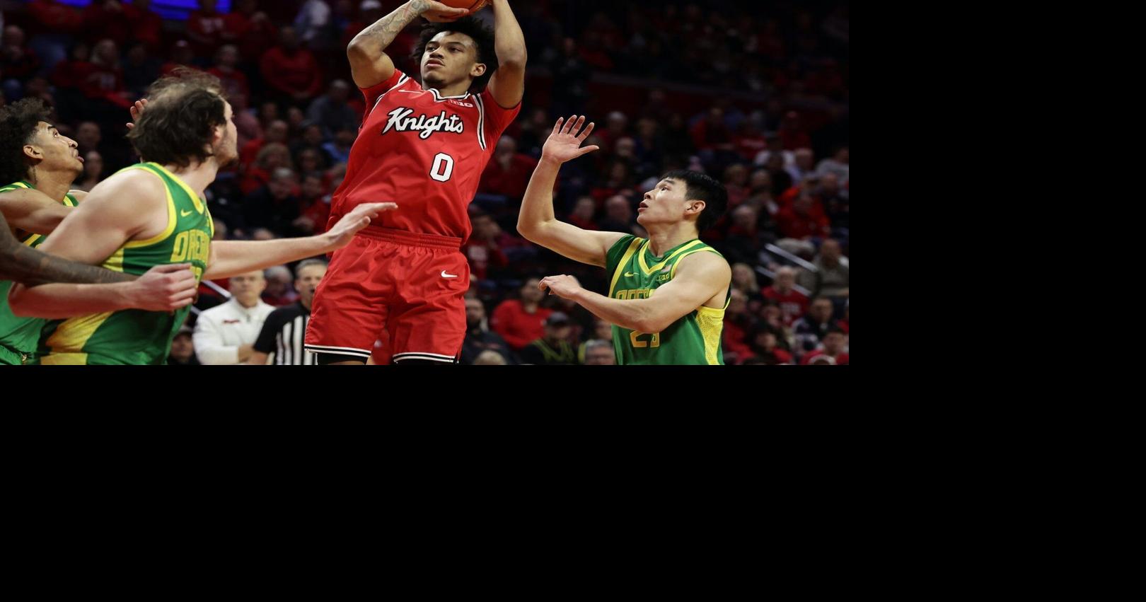 Tariq Francis scores 30, Rutgers beats Oregon 88-85 in overtime