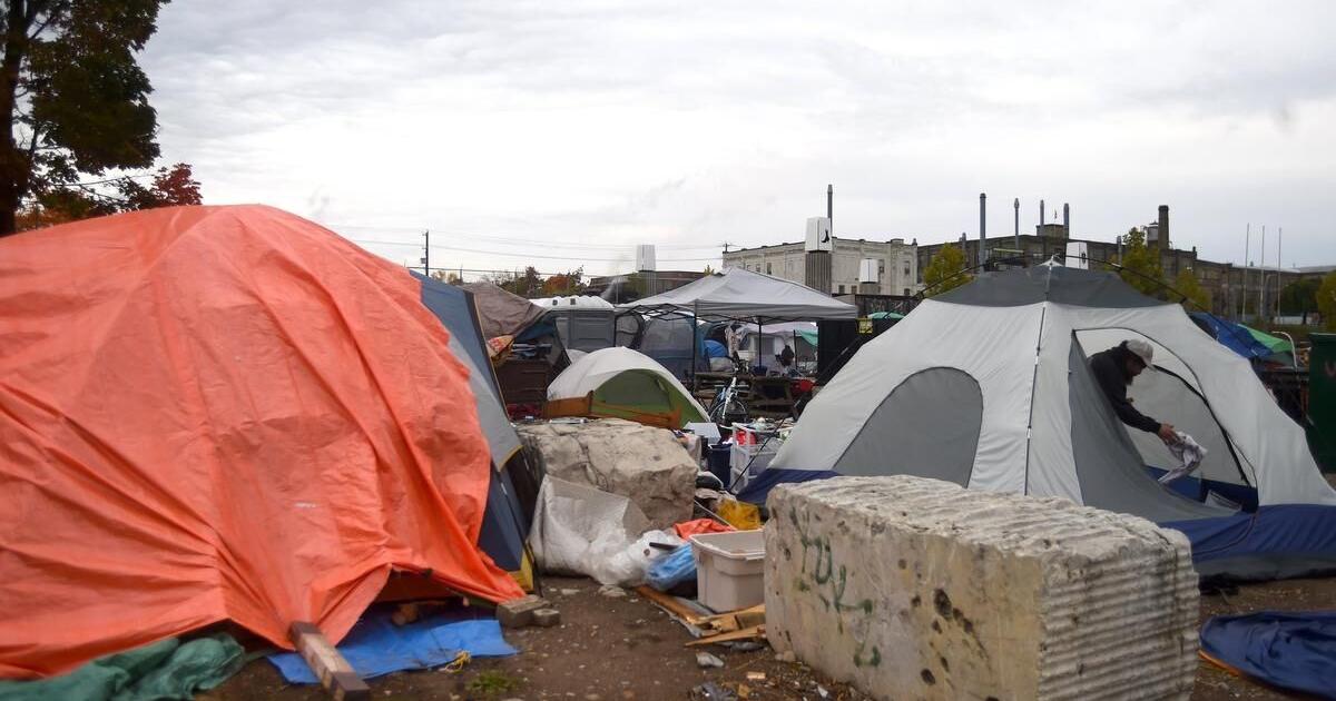 Nearly half of Kitchener homeless camp would move to a managed ...