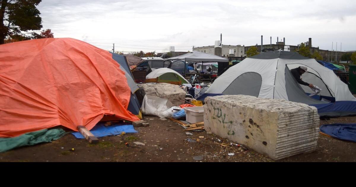 Nearly half of Kitchener homeless camp would move to a managed ...