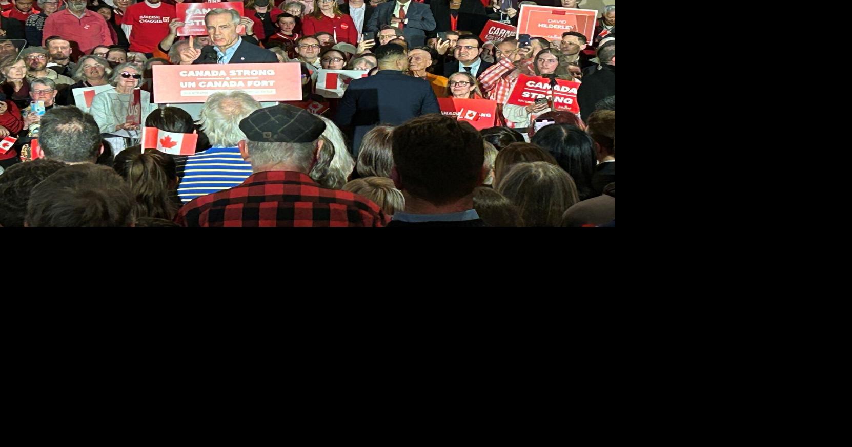 Carney vows to protect auto jobs in Kitchener rally