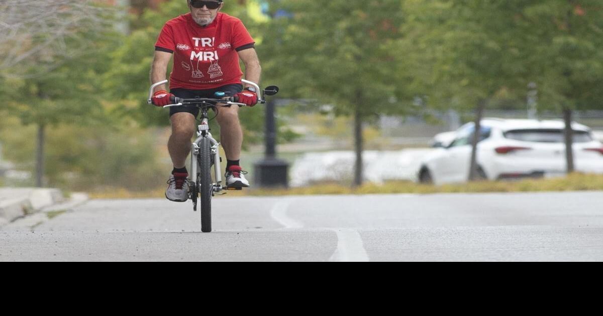 80-year-old triathlete raises $8,200 for hospital MRI