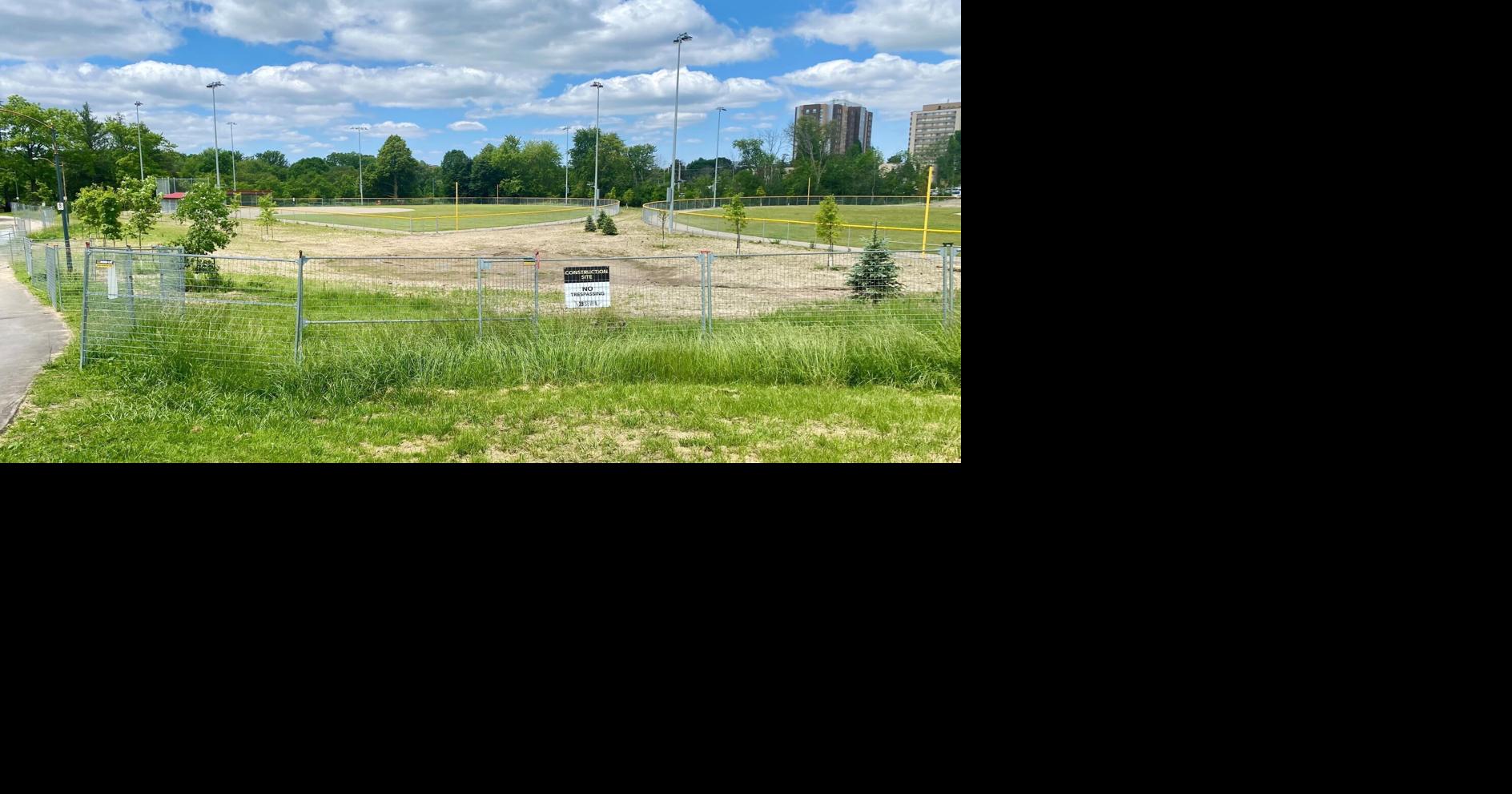 Waterloo Park baseball diamonds expected to open in July