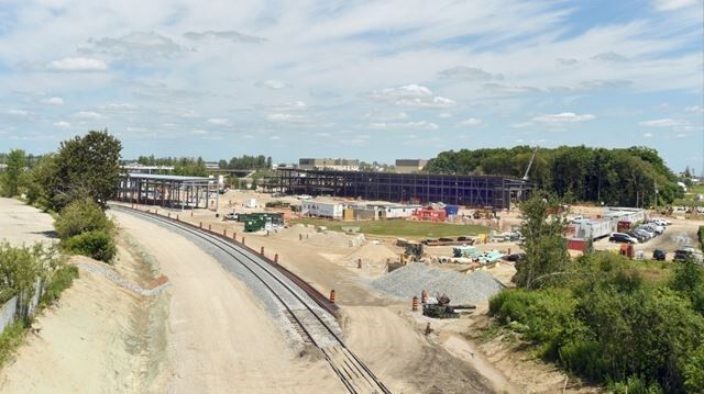 Light rail headquarters taking shape in Waterloo