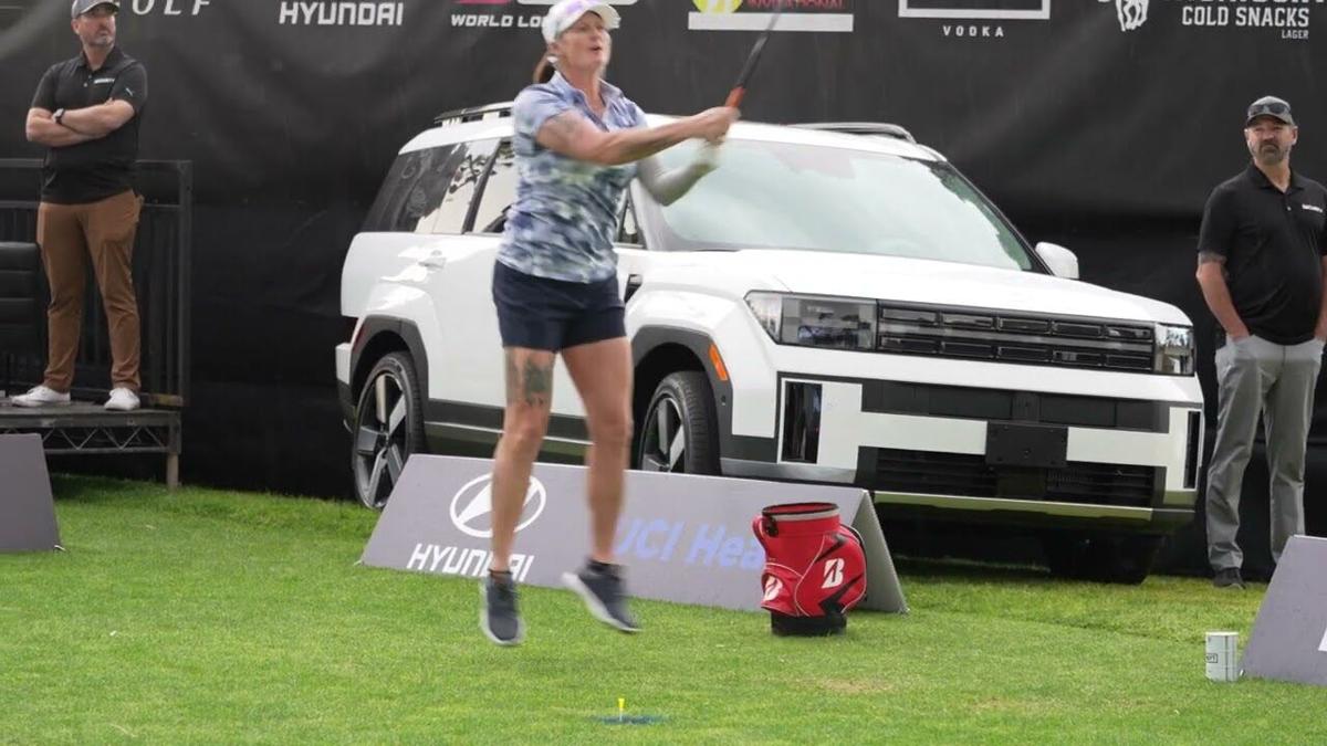 Kelly Rudney wins World Long Drive championship