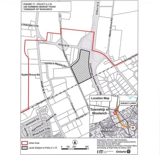 Province opens more land for housing in Waterloo Region