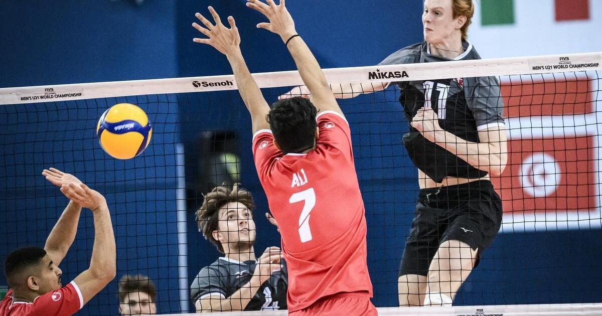 Volleyball player Cory Schoenherr at ease on international stage