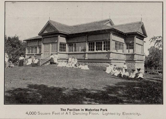 Waterloo Park pictures from the early 1900s booklet