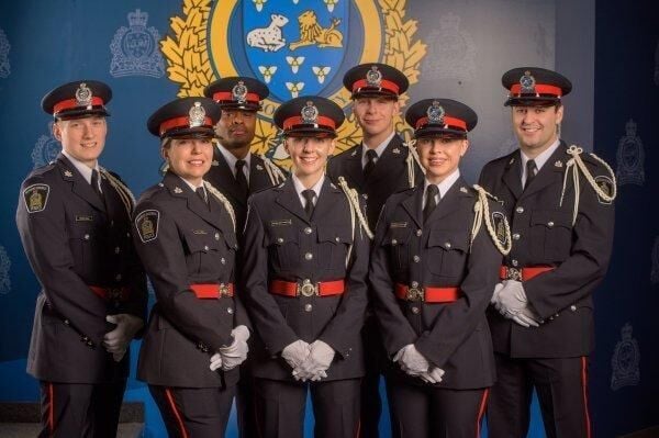 Waterloo Regional Police Service swear in seven new officers