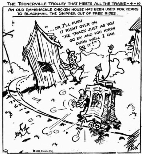 Flash From the Past: A cartoon icon of early 20th century motivated K-W ...