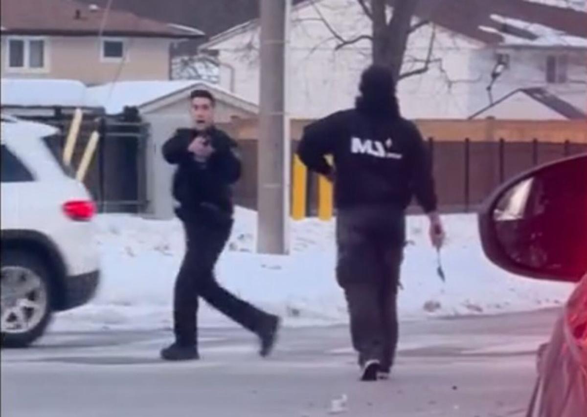 Police chief applauds officer after Kitchener takedown